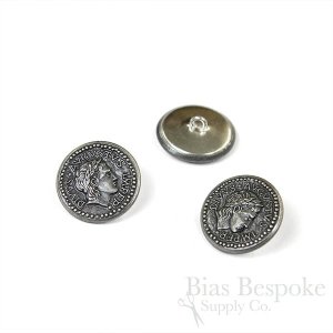Ancient Roman (Reproduction) Imperial Metal Buttons, Made in France