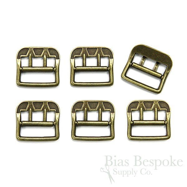 RHETT Antique-Style Small Metal Vest Buckles